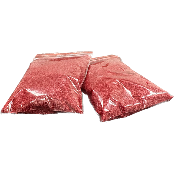 Coloured Feathering Palm Wax - Blood Red — Candle Supply