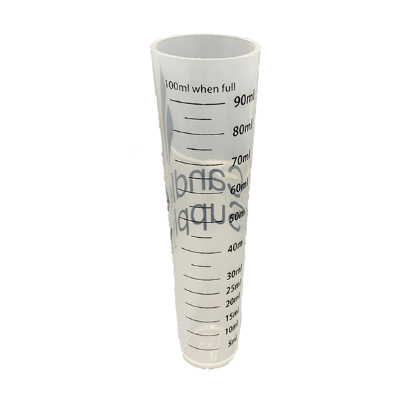 Buy Measuring Cylinder - 90 ml - Polypropylene Online | Candle Supply